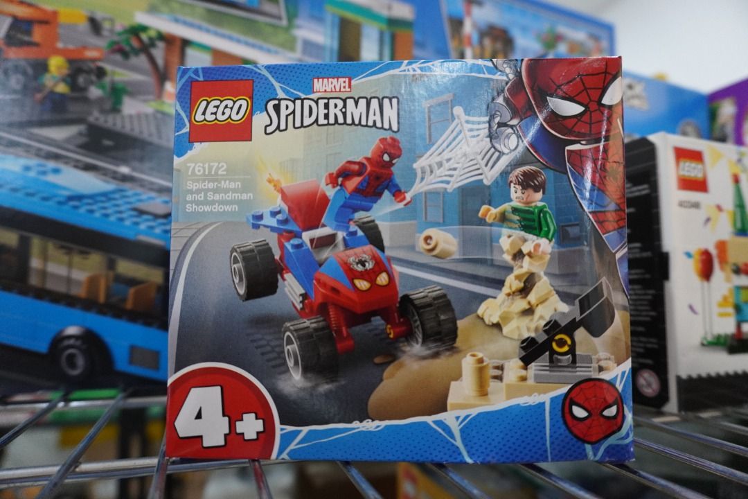 LEGO 76172 Spider-Man and Sandman Showdown, Hobbies & Toys, Toys ...