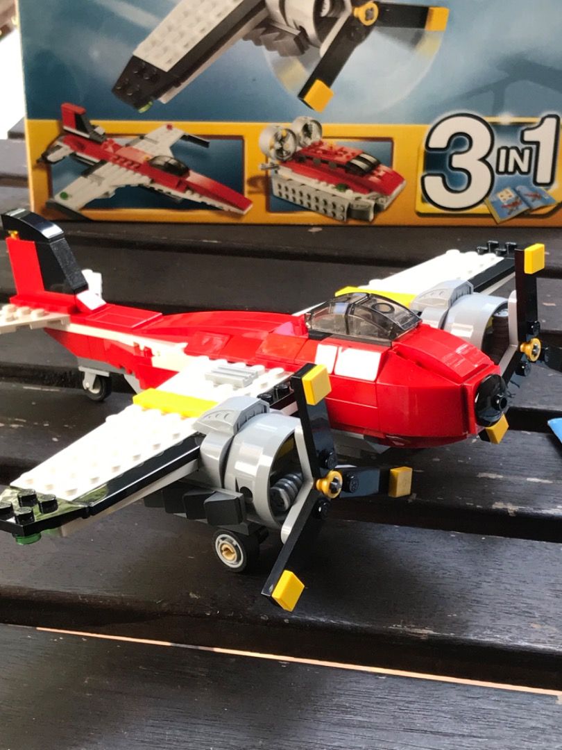 LEGO Creator 3-in-1 Propeller Adventures (DH Mosquito) 7292, Hobbies ...