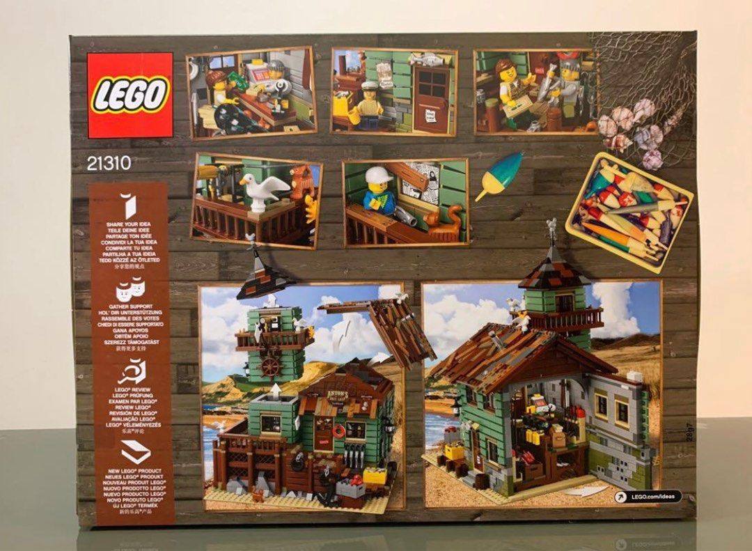 Lego Ideas 21310 Old Fishing Store, 興趣及遊戲, 玩具 & 遊戲類 - Carousell