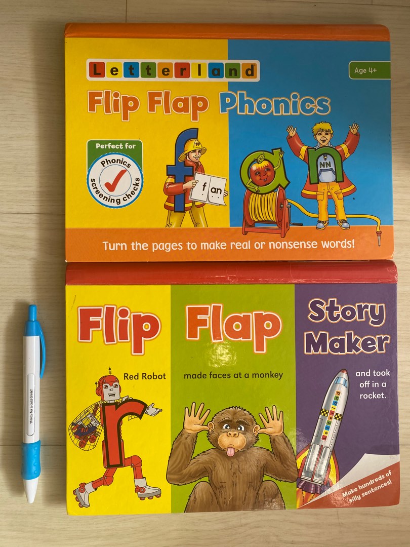 Letterland Flip Flap Phonics, Storymaker, Hobbies & Toys, Books ...