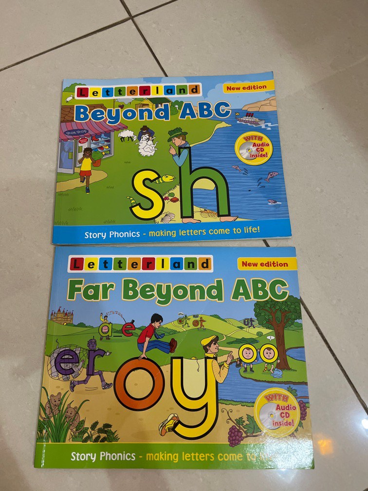Letterland story phonics- far beyond abc & beyond abc, Hobbies & Toys ...