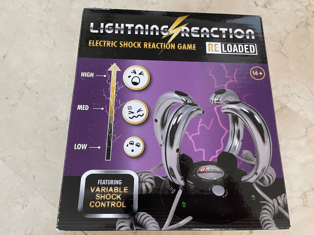 Lightening Reaction - Electric Shock Reaction Game, Hobbies & Toys ...