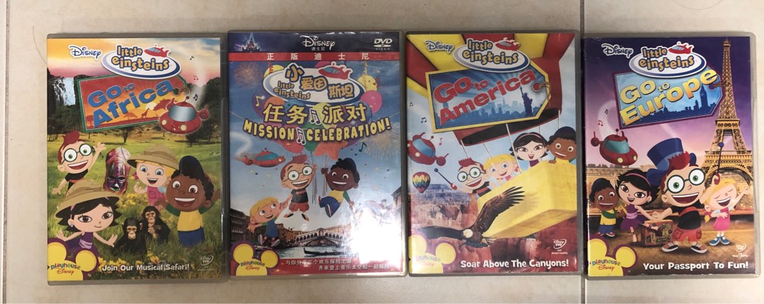 Little Einstein, Hobbies & Toys, Music & Media, CDs & DVDs on Carousell