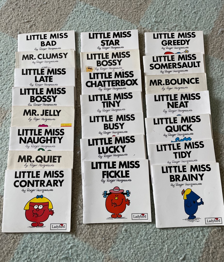 Little Miss & Mr Men series, Hobbies & Toys, Books & Magazines ...