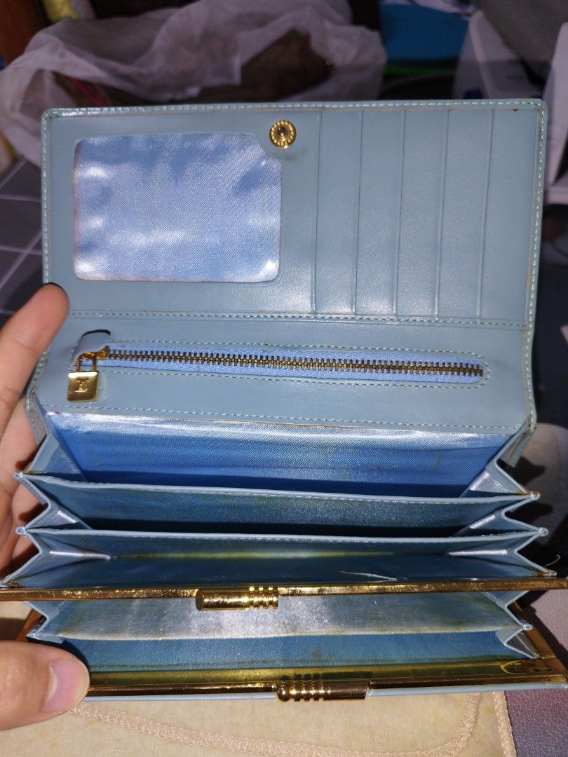 Louis Vuitton Baby Blue Wallet, Women's Fashion, Bags & Wallets ...