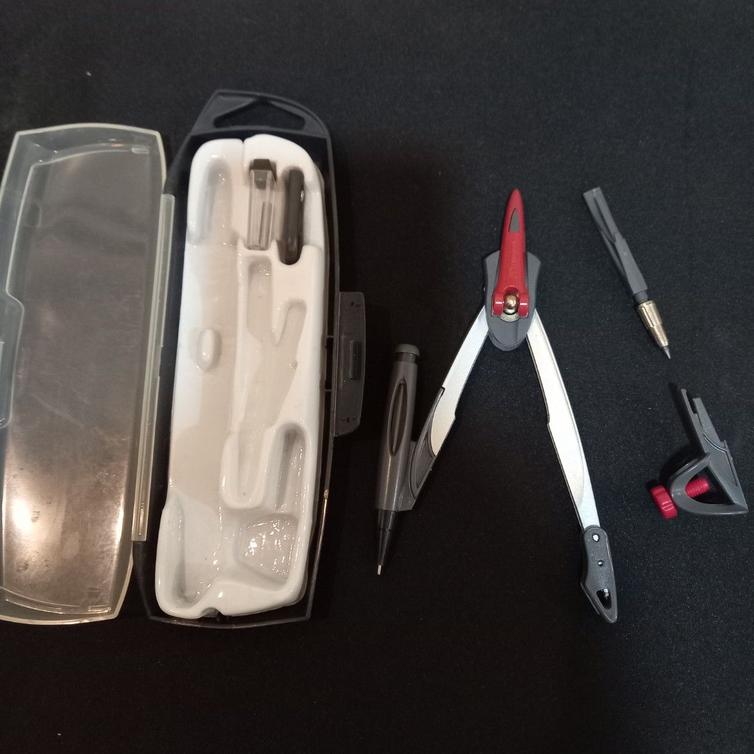 Maped Drawing Compass with lock system, Hobbies & Toys, Stationary ...