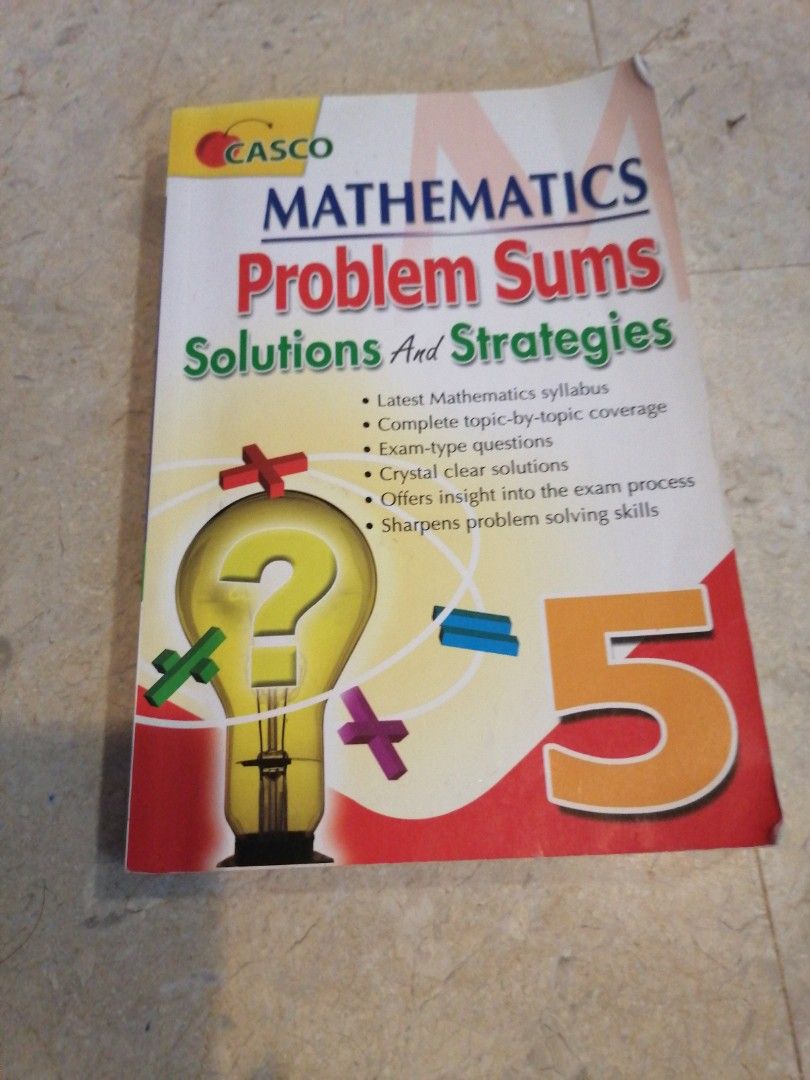 Math assessment book P5, Hobbies & Toys, Books & Magazines, Assessment ...