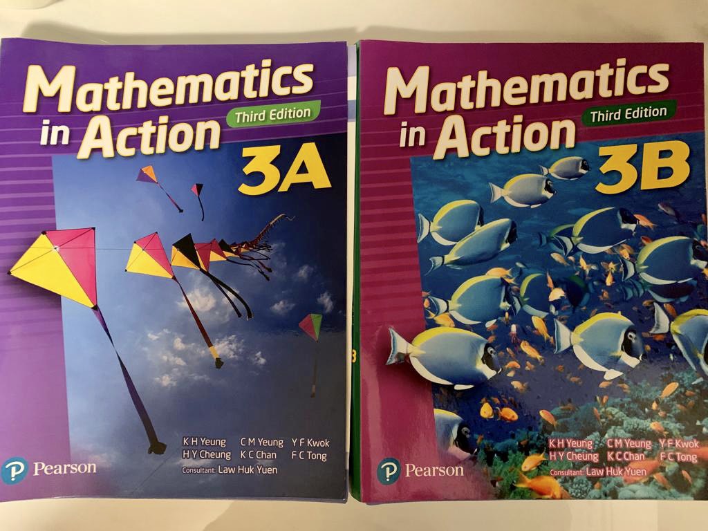 Mathematics In Action 3A 3B, 興趣及遊戲, 書本 & 文具, 教科書 - Carousell