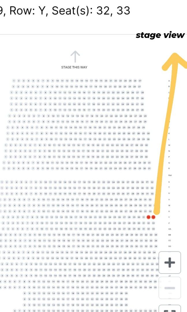 P3 DOUBLE SEAT MAYDAY MALAYSIA CONCERT 2023, Tickets & Vouchers, Event ...