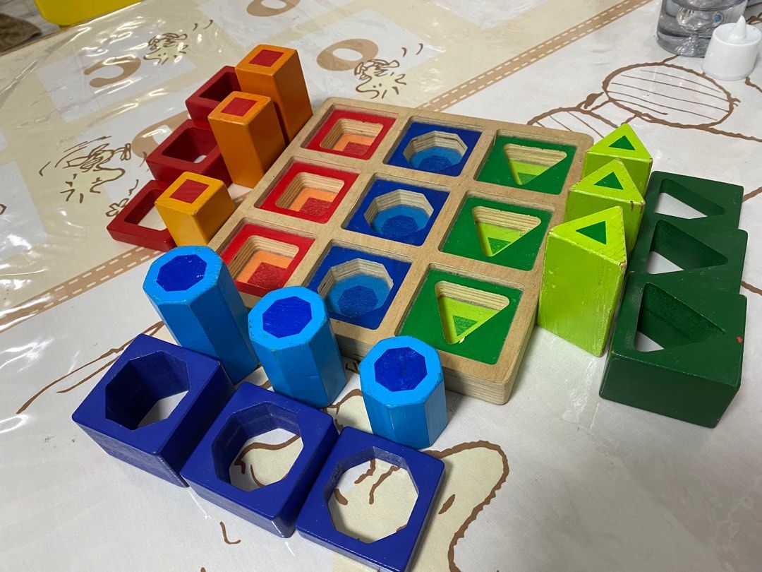 Melissa & Doug Shape Sequence Sorting Set, Hobbies & Toys, Toys & Games on Carousell