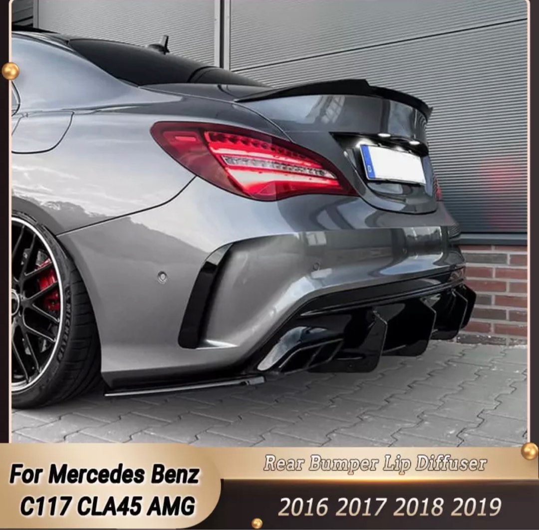Mercedes CLA AMG Diffuser Splitter, Car Accessories, Accessories on ...