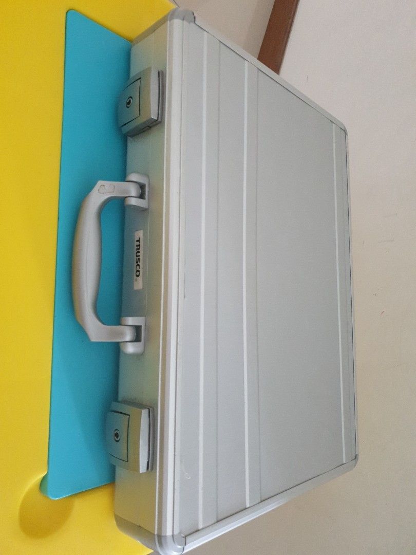 Metal Briefcase, Men's Fashion, Bags, Briefcases on Carousell