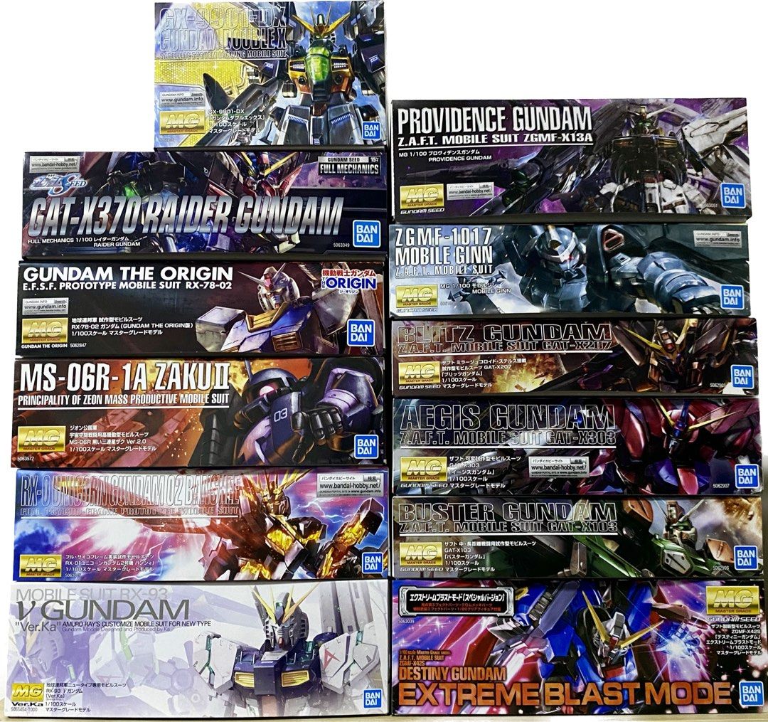 MG Gundam Gunpla Mobile Suit Gundam Seed / Etc.., Hobbies & Toys, Toys ...