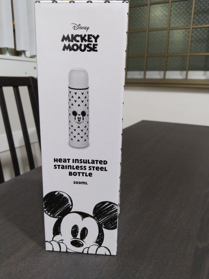 Mickey Mouse Thermos Flask, Furniture & Home Living, Kitchenware ...