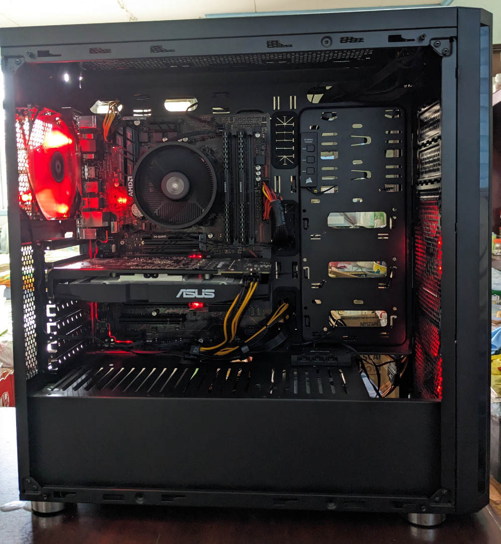 Mid Tower Desktop (Ryzen 5 1600 3.2GHz w/ RX 580 4G), Computers & Tech ...