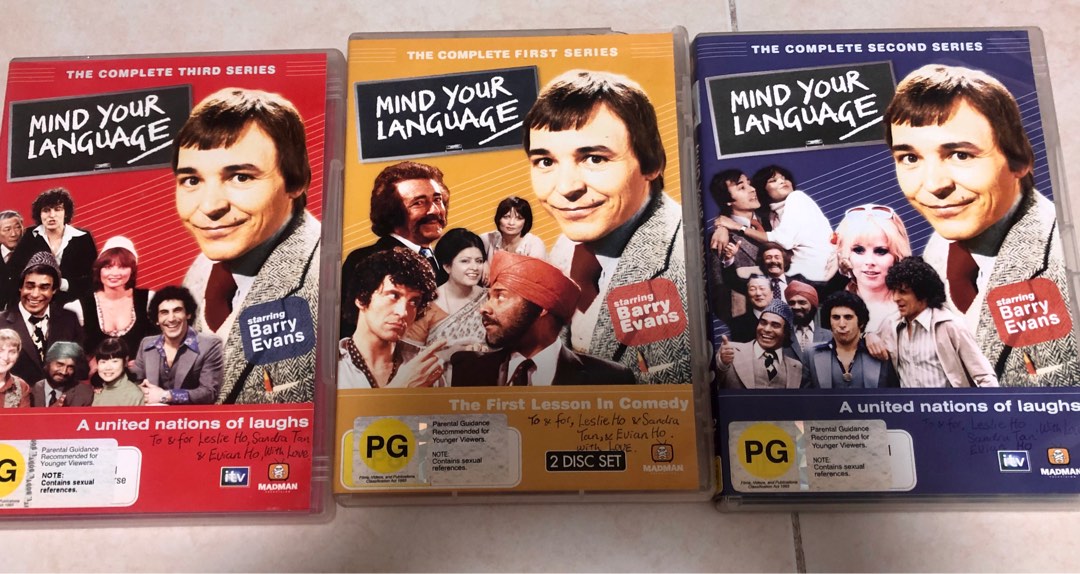 Mind your language, Hobbies & Toys, Music & Media, CDs & DVDs on Carousell