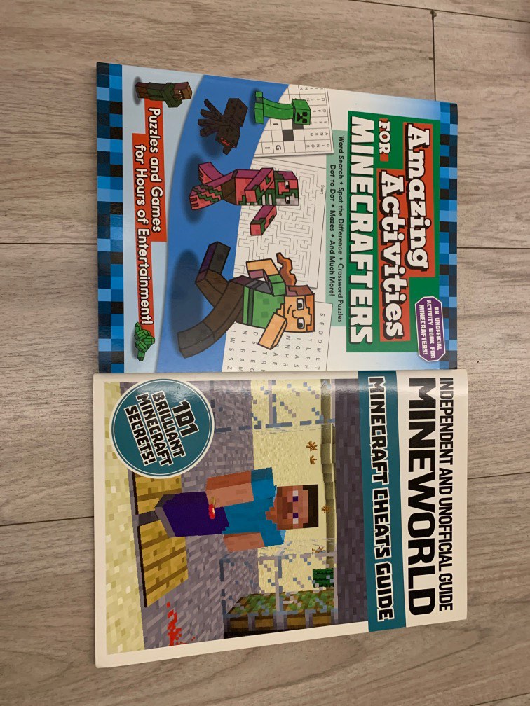 Minecraft Books Set, Hobbies & Toys, Books & Magazines, Children's ...