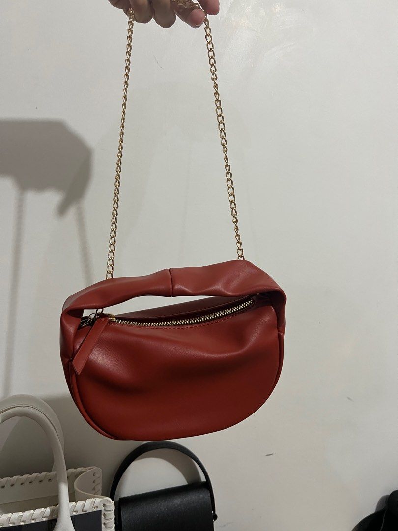 Miniso Red Hand Bag and Slung bag, Women's Fashion, Bags & Wallets ...