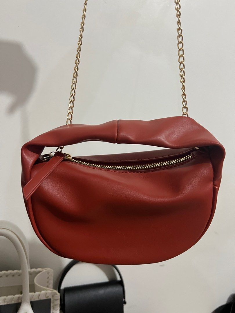 Miniso Red Hand Bag and Slung bag, Women's Fashion, Bags & Wallets ...