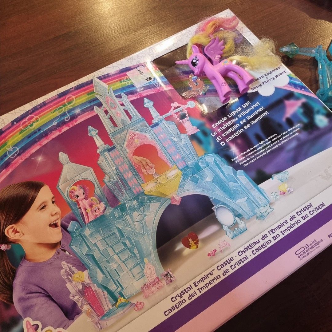 My Little Pony Crystal Empire Castle (56cm), Hobbies & Toys, Toys ...
