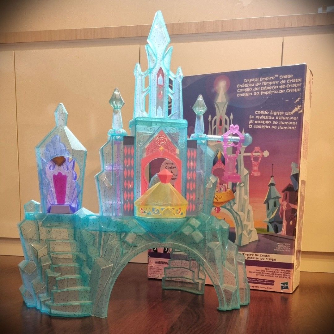 My Little Pony Crystal Empire Castle (56cm), Hobbies & Toys, Toys ...