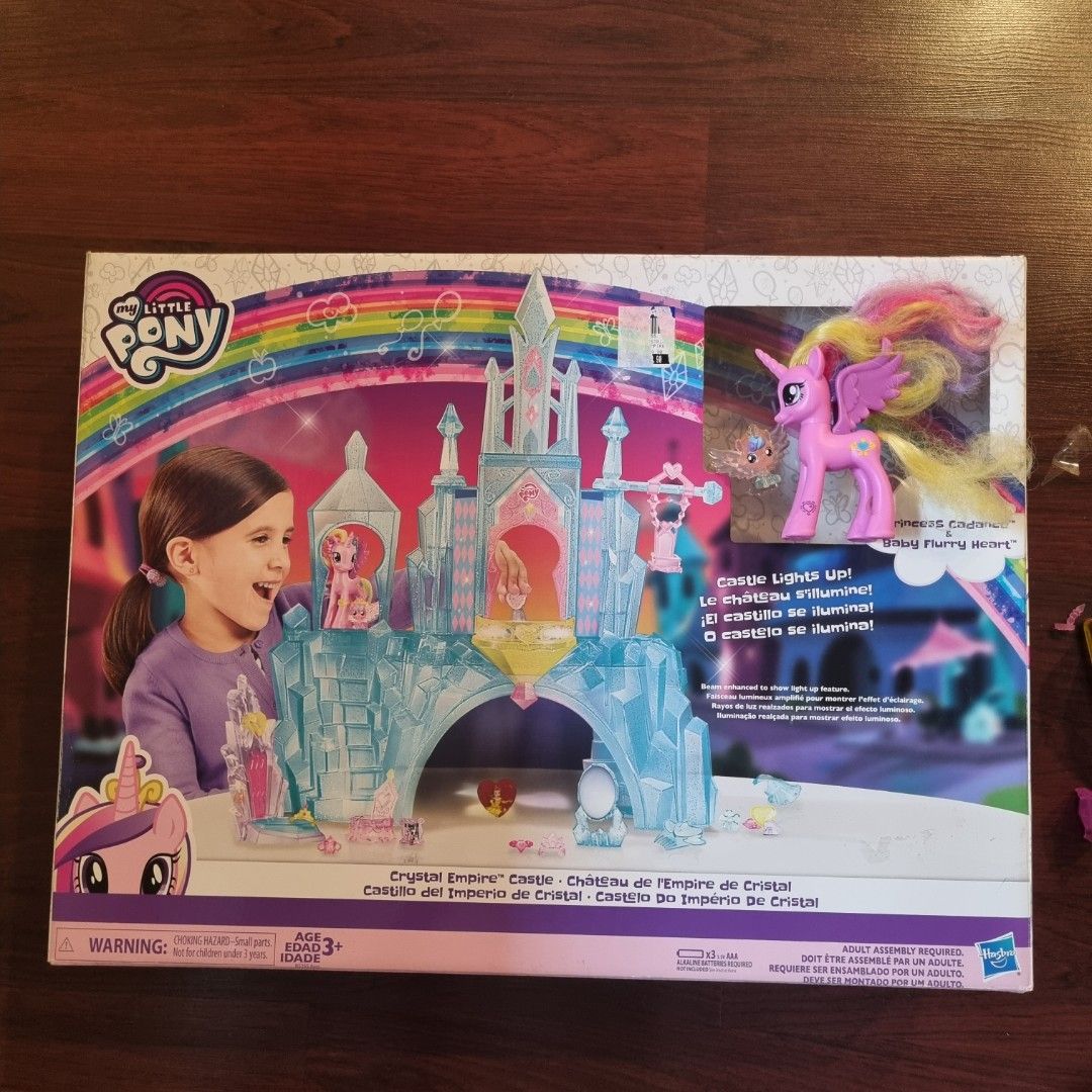 My Little Pony Crystal Empire Castle (56cm), Hobbies & Toys, Toys ...