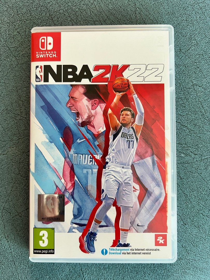 NBA 2K22 Nintendo Switch Game, Video Gaming, Video Games, Nintendo on ...