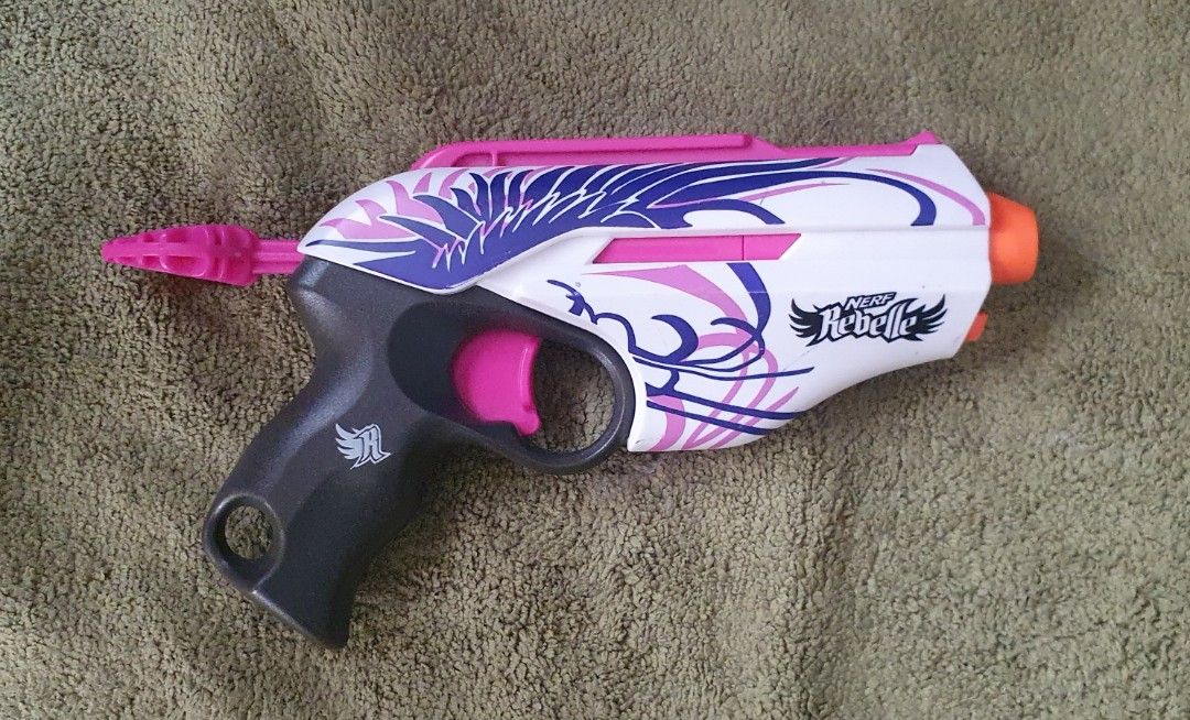 NERF Rebelle Toy Gun Blaster, Hobbies & Toys, Toys & Games on Carousell