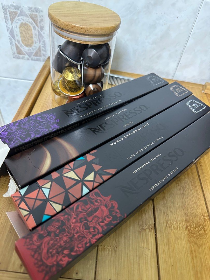 Nespresso Pixie limited edition + capsules, TV & Home Appliances ...