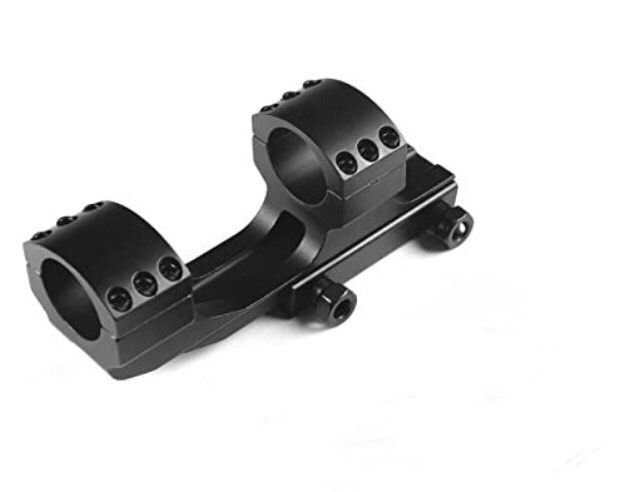 New BURRIS 34mm One Piece Cantilever Flat Top Weaver Forward Reach Dual ...