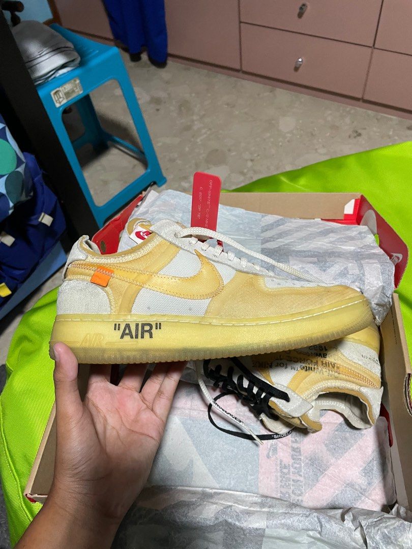 nike off white air force 1 og the ten, Men's Fashion, Footwear ...