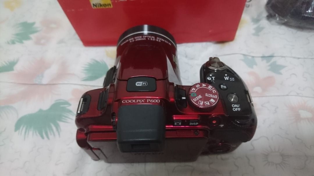 Nikon Coolpix P600 (Red), 攝影器材, 相機 - Carousell