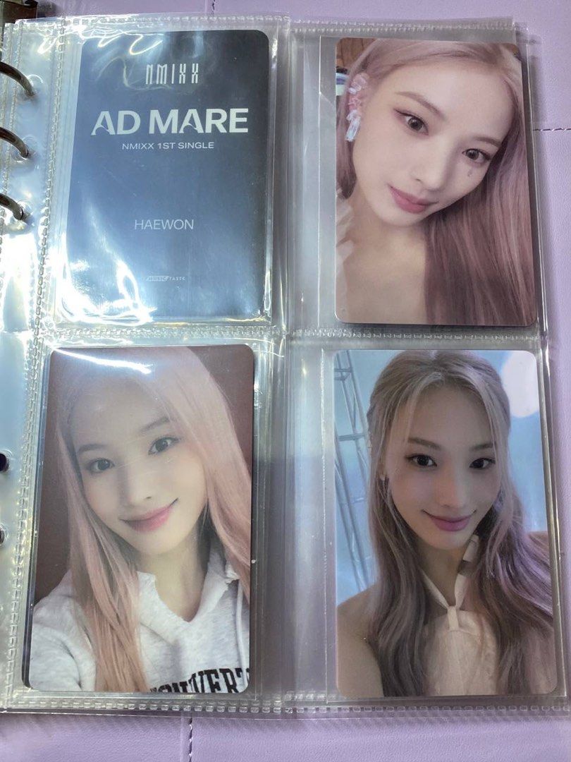 WTS nmixx sign album and photocard, Hobbies & Toys, Collectibles ...