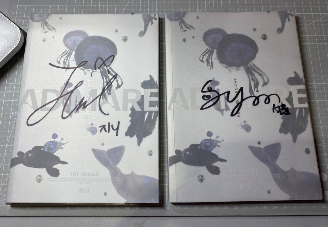 WTS nmixx sign album and photocard, Hobbies & Toys, Collectibles ...