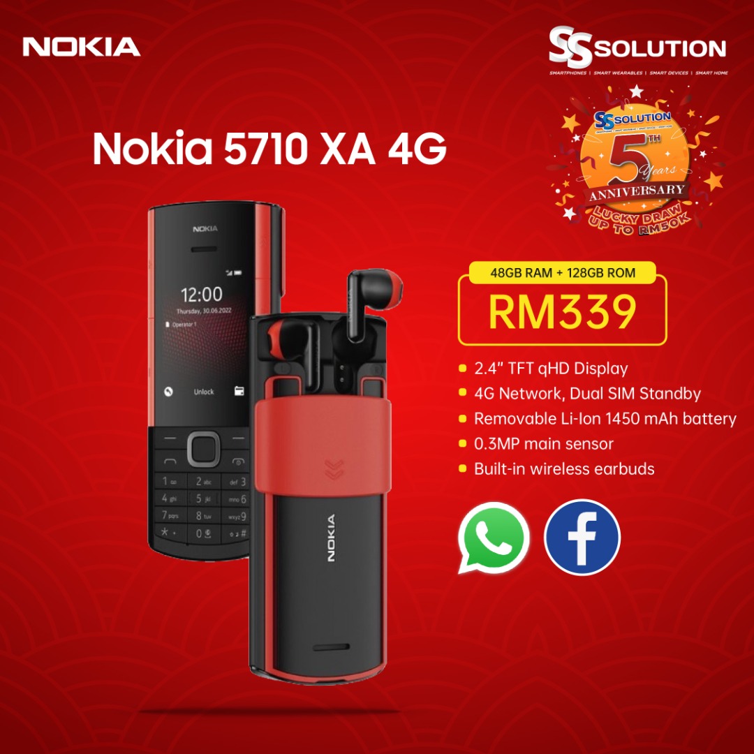 Nokia 5710 XpressAudio, Mobile Phones & Gadgets, Other Gadgets on Carousell