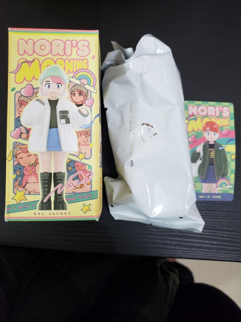 全新nori's morning 小諾的早晨 popmart 盲盒 MA-1 一隻, 興趣及遊戲, 玩具 & 遊戲類 - Carousell