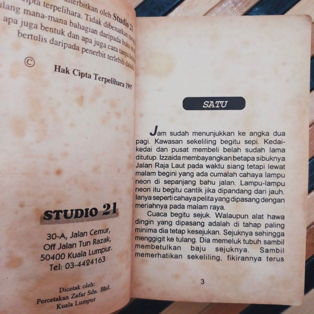 [novel Melayu Terpakai Preloved Secondhand] Igauan Noor Hobbies