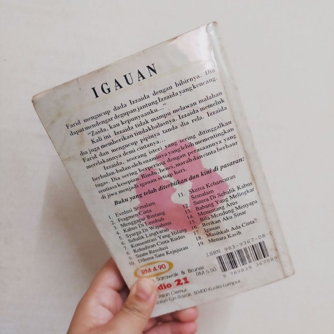 [novel Melayu Terpakai Preloved Secondhand] Igauan Noor Hobbies