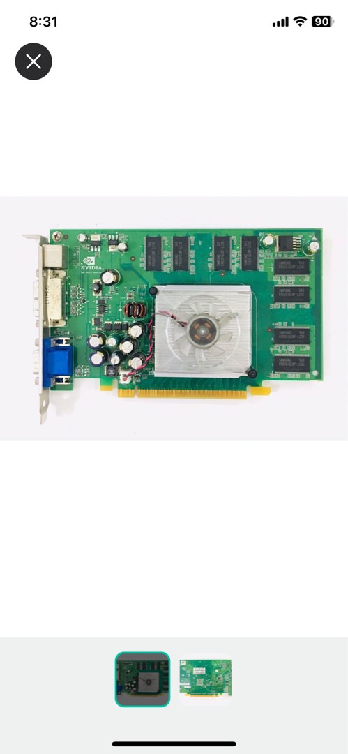 Nvidia FX540 128GB Graphics Card, Computers & Tech, Parts & Accessories ...