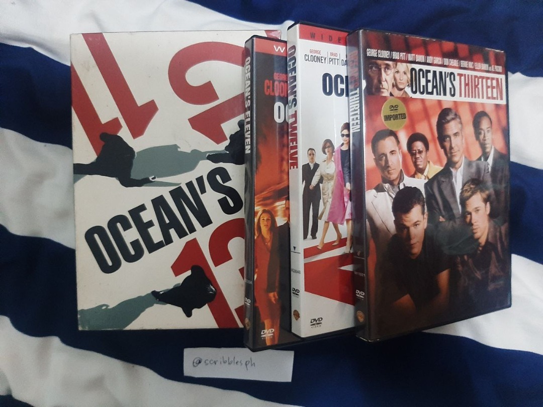 Ocean's Trilogy DVD Collection, Hobbies & Toys, Music & Media, CDs ...