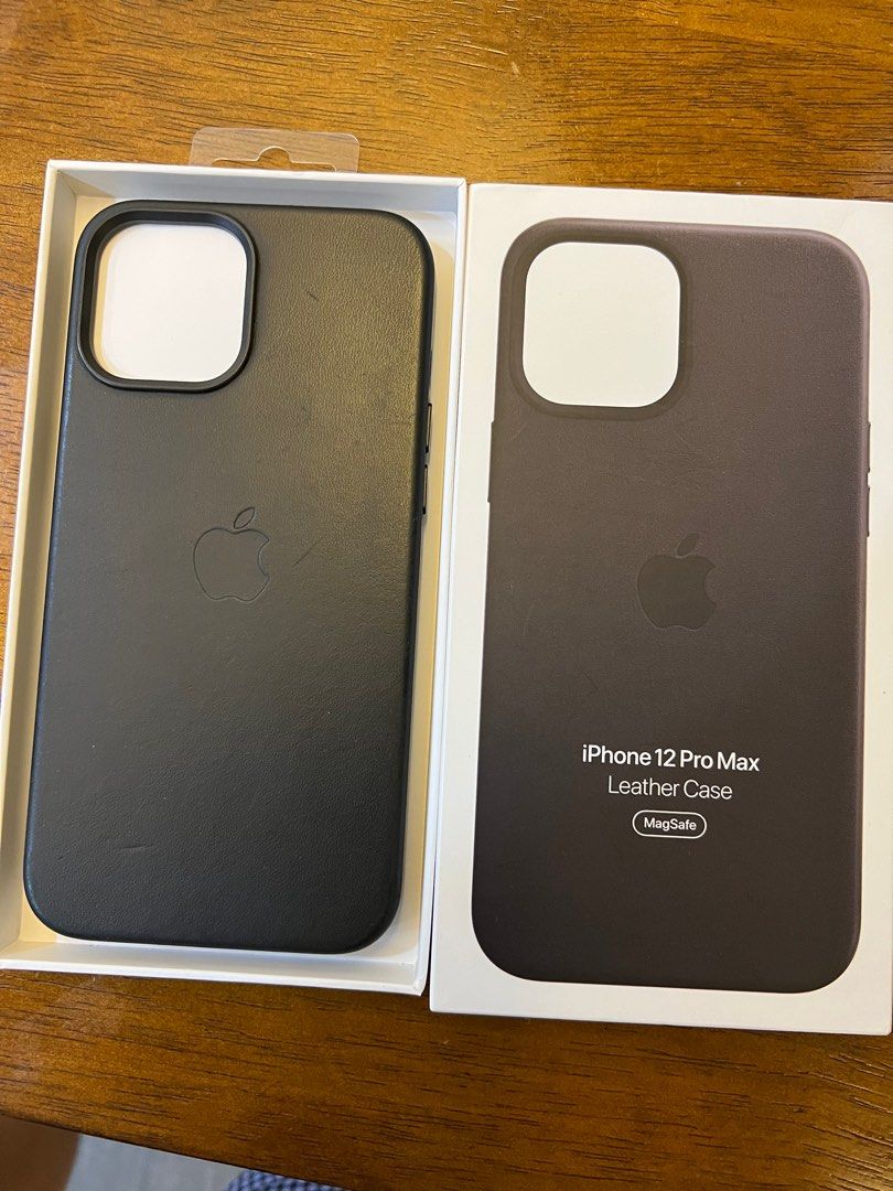 Original Apple iPhone 12 Pro Max Leather Case, Mobile Phones & Gadgets ...