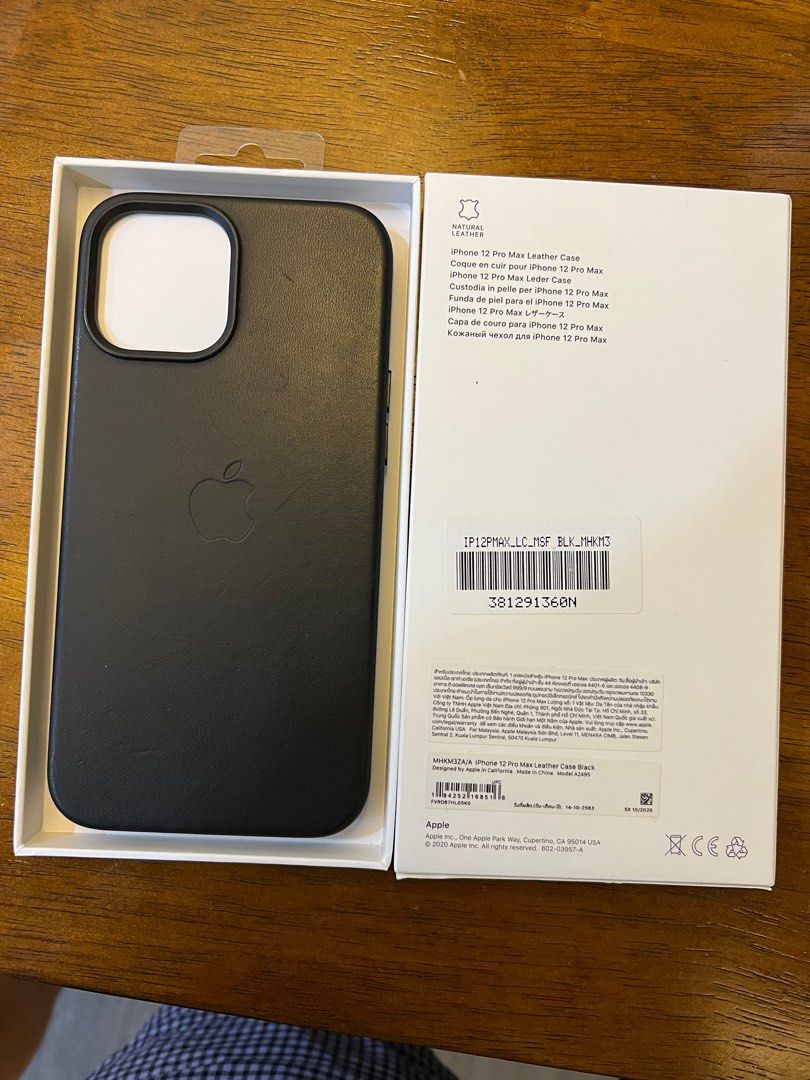 Original Apple iPhone 12 Pro Max Leather Case, Mobile Phones & Gadgets ...