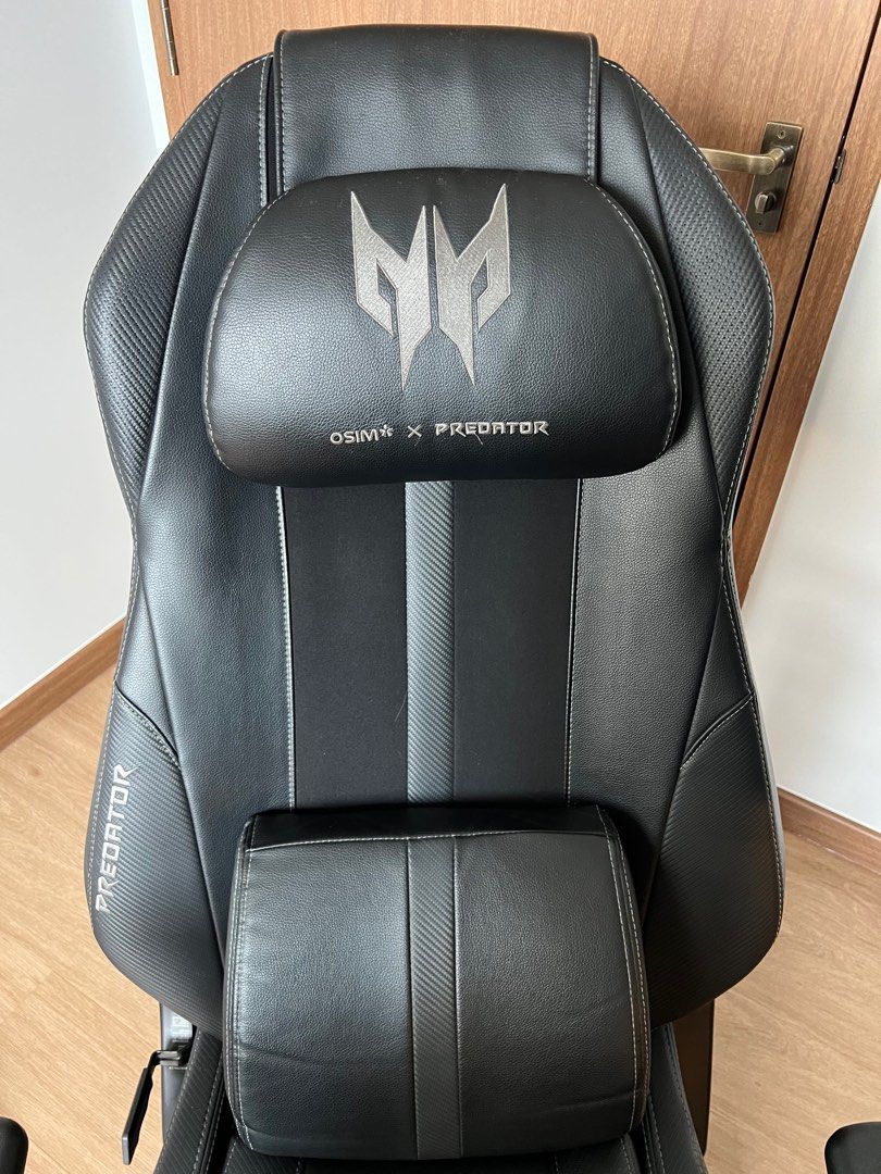 OSIM Predator UThrone Gaming Massage Chair, Furniture & Home Living ...