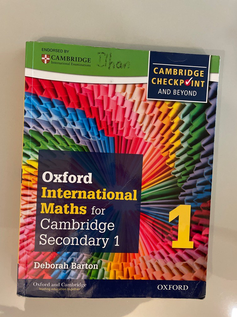 Oxford International Maths for Cambridge Secondary 1, Hobbies & Toys ...