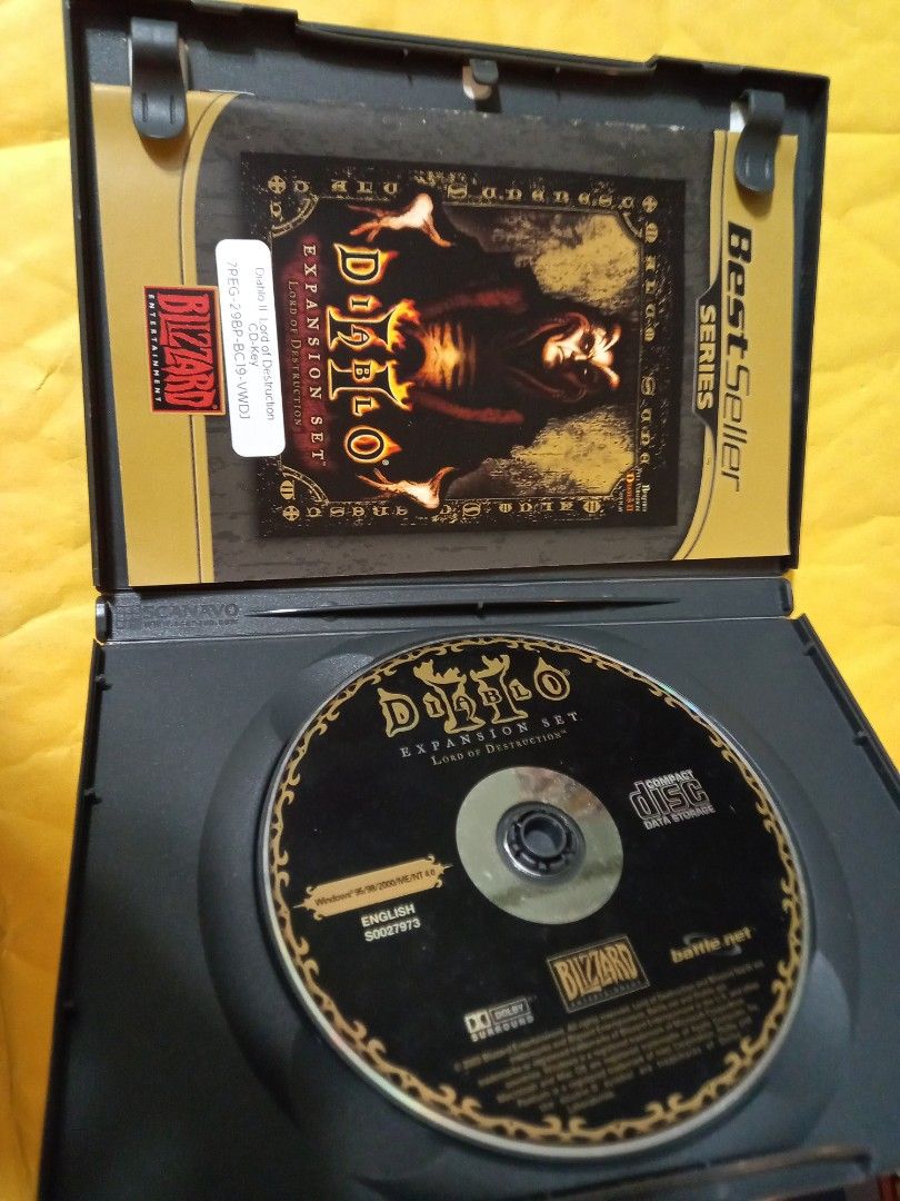 PC Game - Diablo II, 興趣及遊戲, 音樂、樂器 & 配件, 音樂與媒體 - CD 及 DVD - Carousell