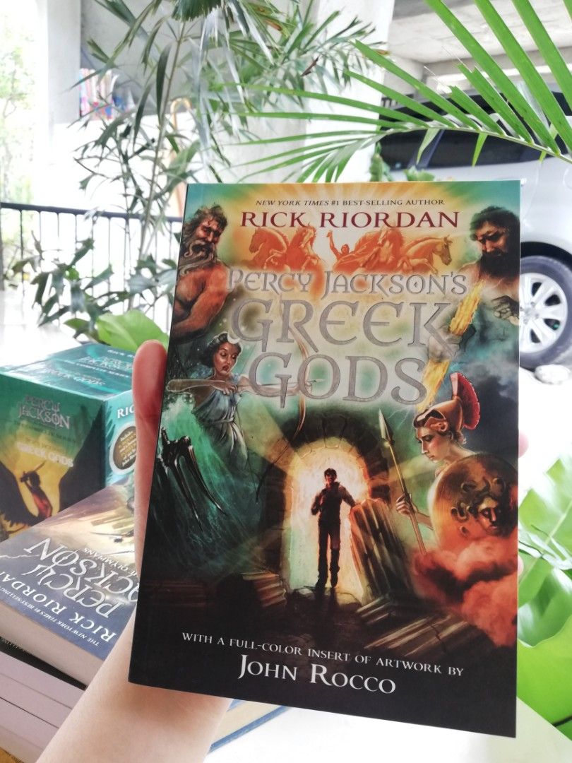 Percy Jackson and the Olympians + Greek Gods (by Rick Riordan) Complete ...