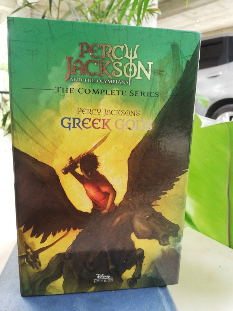 Percy Jackson and the Olympians + Greek Gods (by Rick Riordan) Complete ...
