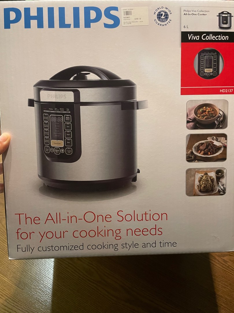 Philips Viva Pressure Cooker, TV & Home Appliances, Kitchen Appliances ...