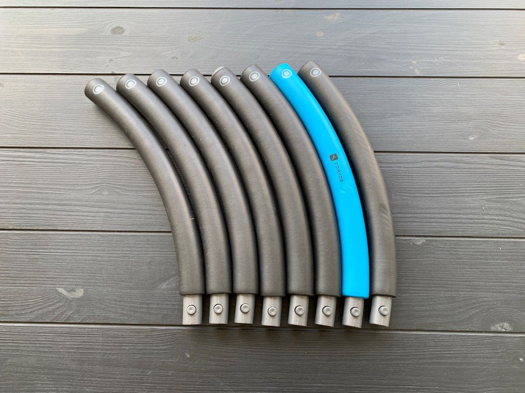 Pilates Hula Hoop Decathlon Compact and Detachable, Sports Equipment ...
