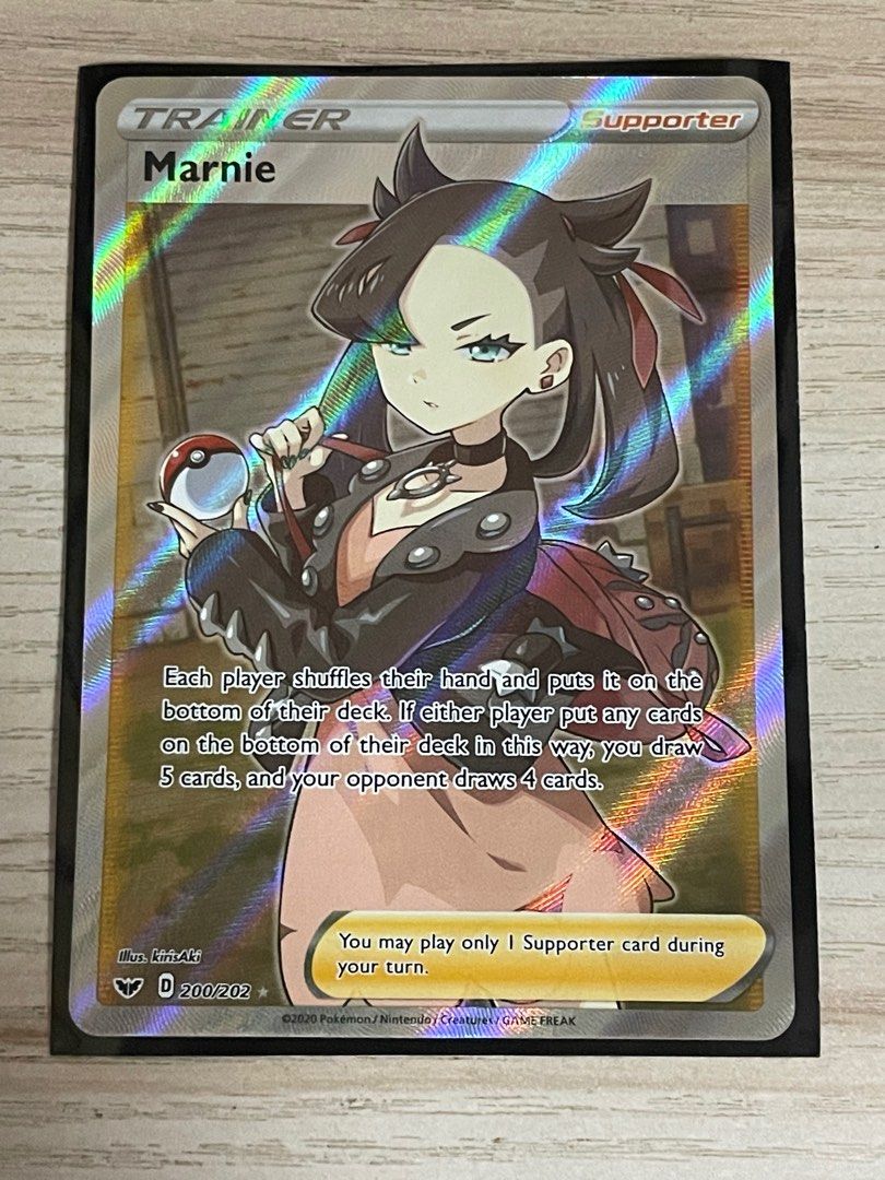 Pokemon Marnie English version, Hobbies & Toys, Toys & Games on Carousell